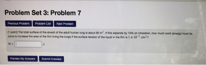 Solved Problem Set 3: Problem 7 Previous Problem Probler | Chegg.com