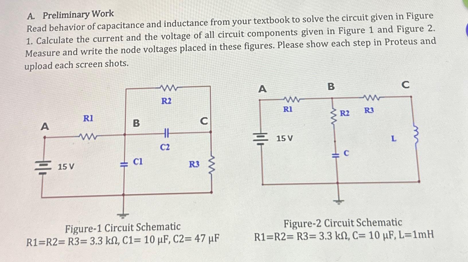 Solved A. ﻿Preliminary WorkRead behavior of capacitance and | Chegg.com