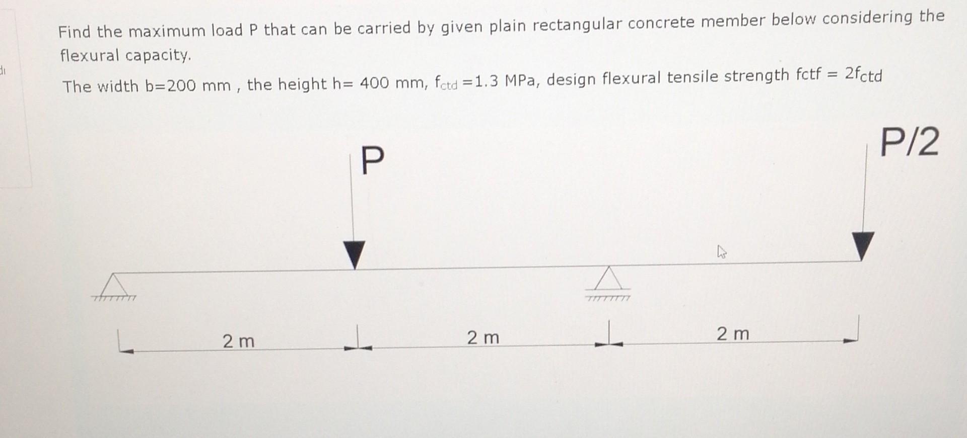 Solved Find the maximum load P that can be carried by given | Chegg.com