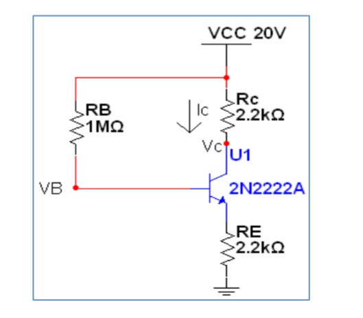 Solved Calculate the Vc, ﻿Ic, ﻿VB, ﻿IB, ﻿VE and IE in the | Chegg.com