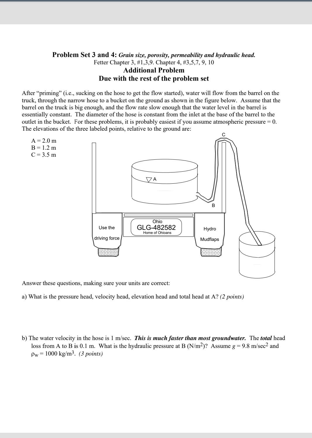 Solved Additional Problem Due with the rest of the problem | Chegg.com