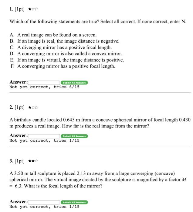 Solved Which of the following statements are true? Select | Chegg.com