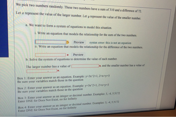 Solved We pick two numbers randomly. These two numbers have | Chegg.com