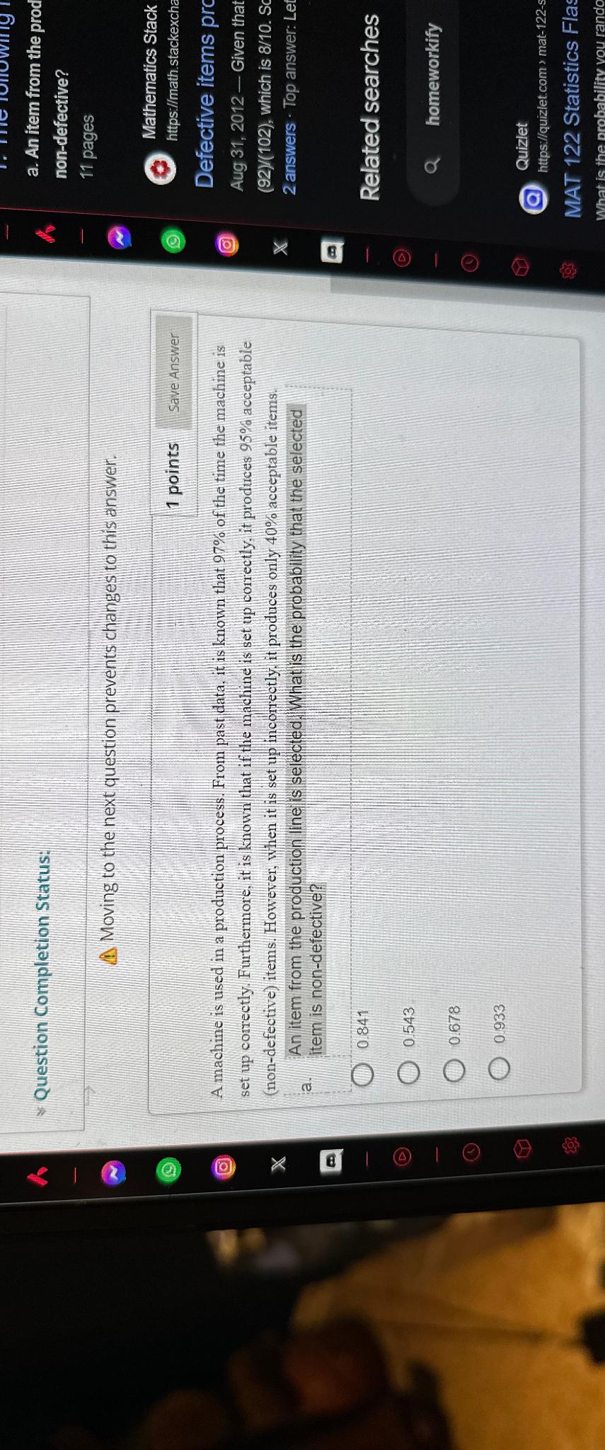 Solved Question Completion Status:\\nMoving to the next | Chegg.com