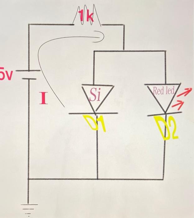 Solved determine ID1,ID2,I,VD1,VD2 and VR for the circuit | Chegg.com Solved determine ID1,ID2,I,VD1,VD2 and VR for the circuit | Chegg.com