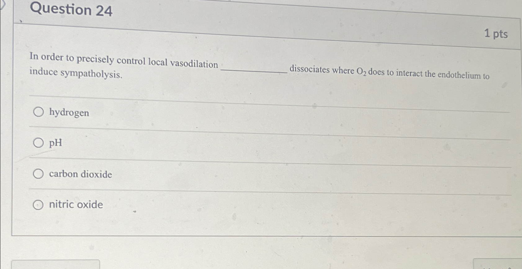 Solved Question 241 ﻿ptsIn order to precisely control local | Chegg.com