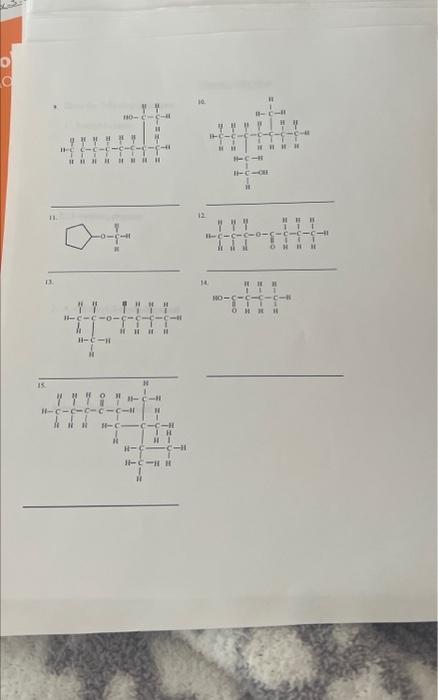 Solved give the iupac names | Chegg.com
