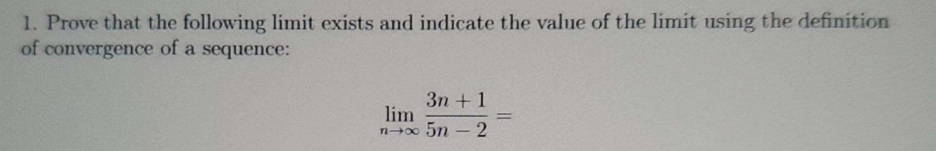 Prove that the following limit exists and indicate | Chegg.com