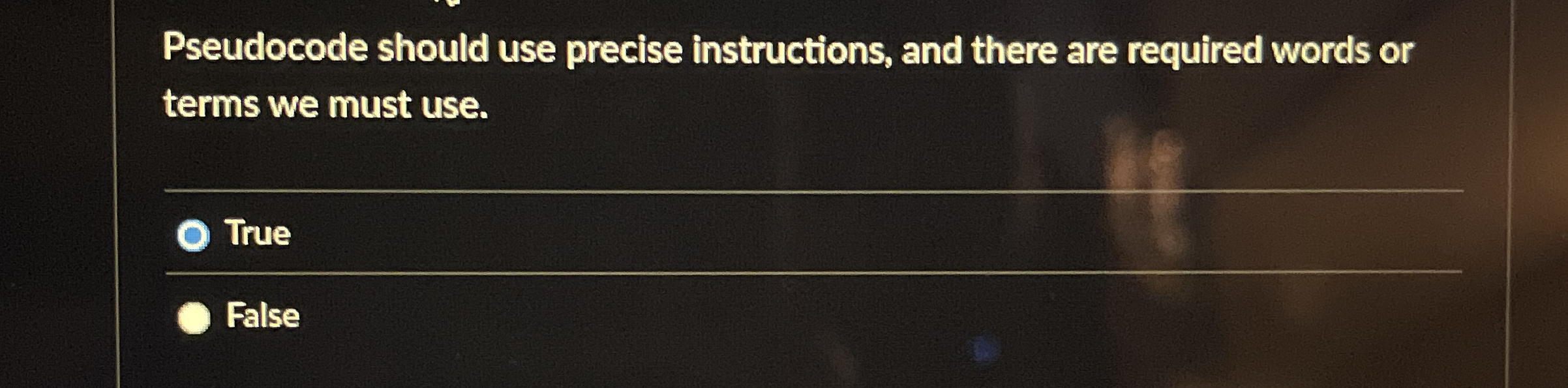 Solved Pseudocode should use precise instructions, and there | Chegg.com