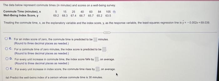 Solved The data below represent commute times (in minutes) | Chegg.com