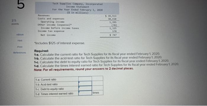 Solved Exercise 3-17 (Algo) Calculating ratios; Tech | Chegg.com