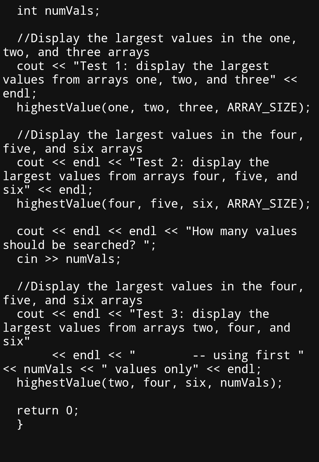 Solved I/240 Highest Value daily \#include \#include using | Chegg.com