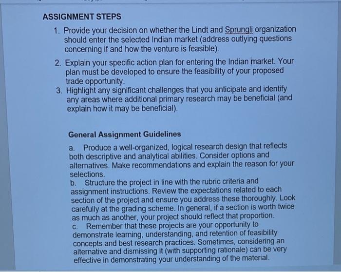 Solved CONCLUSION AND ACTION PLAN Assignment Steps Materials | Chegg.com