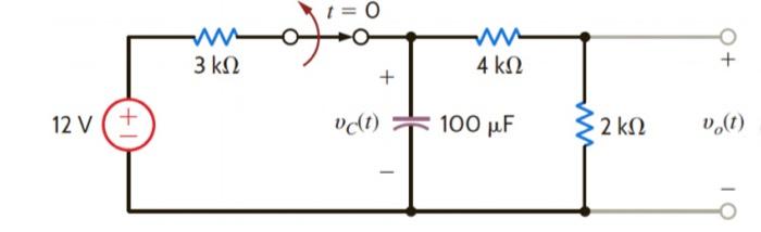 Solved Find v0(t) by using Laplace transforms | Chegg.com