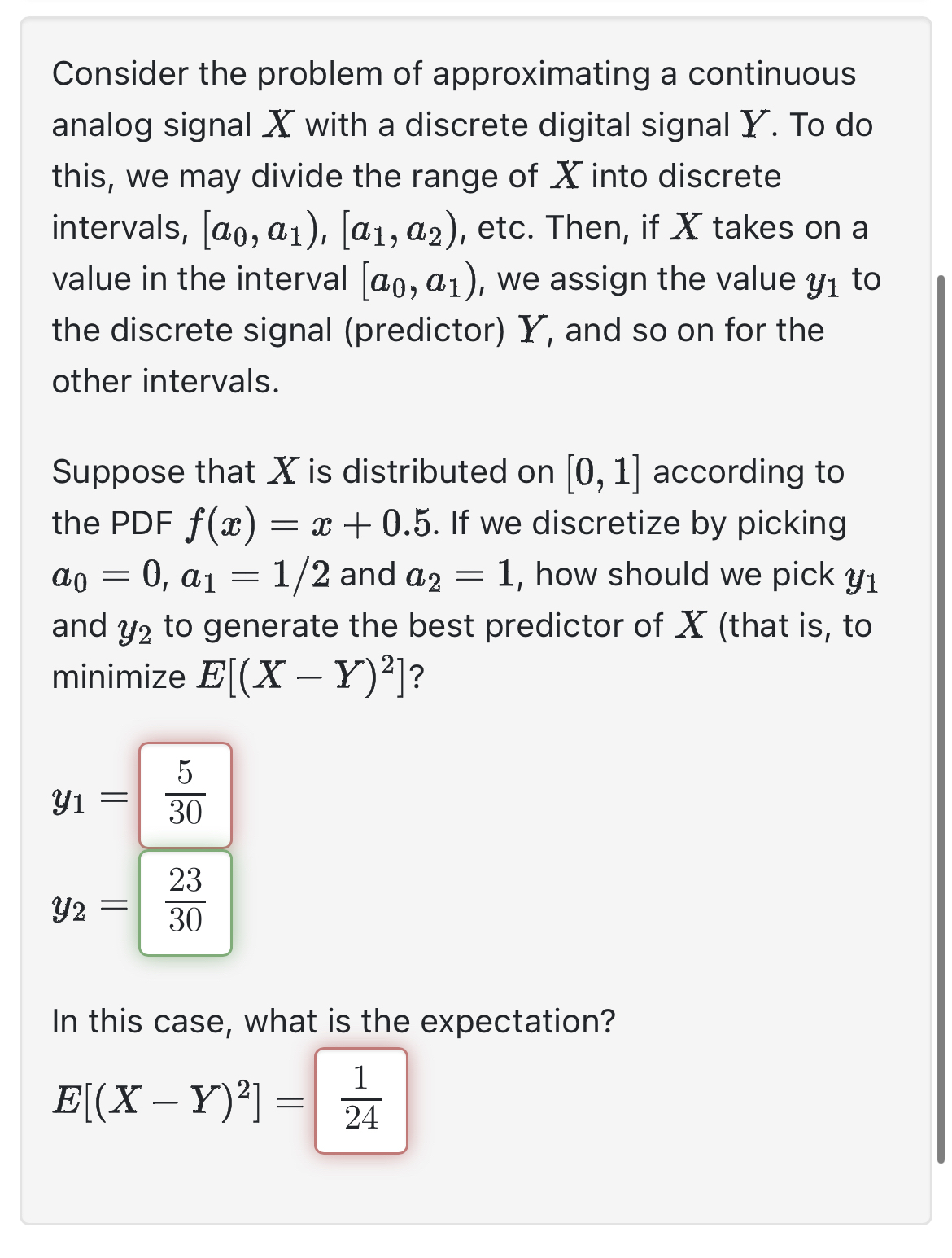 Consider the problem of approximating a continuous | Chegg.com