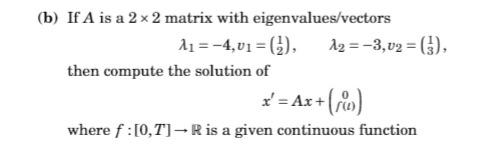 Solved 3. (a) State and derive Duhamel's formula for the | Chegg.com