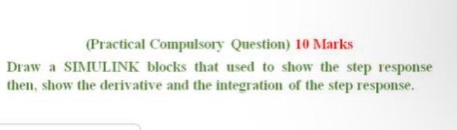 Solved (Practical Compulsory Question) 10 Marks Draw a | Chegg.com