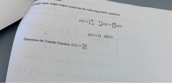 Solved Use A State Variable Model To Describe The Circuit