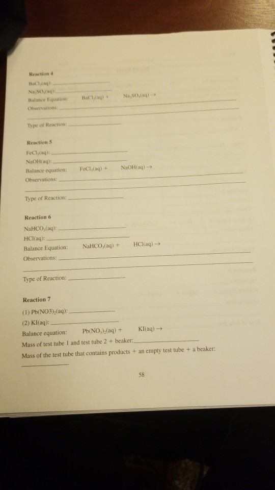 Solved Nome Lab Instructor Report Sheet Experiment? Simple | Chegg.com