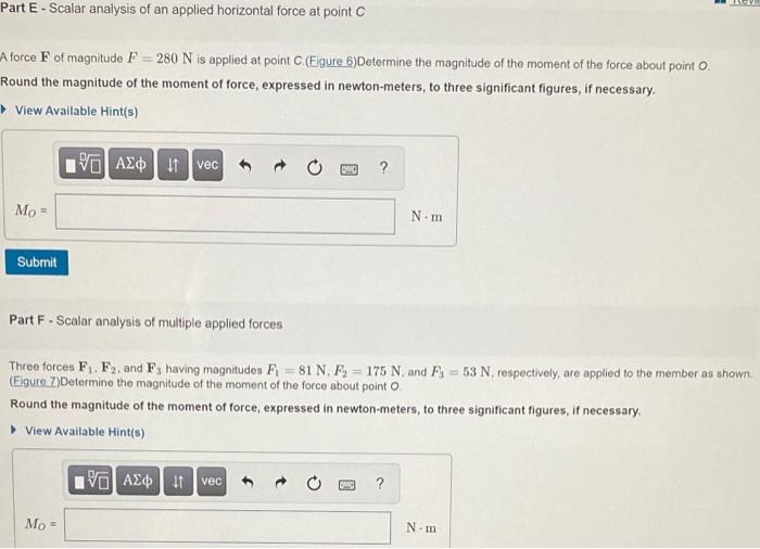 Solved Learning Goal: To apply the scalar formulation of the | Chegg.com