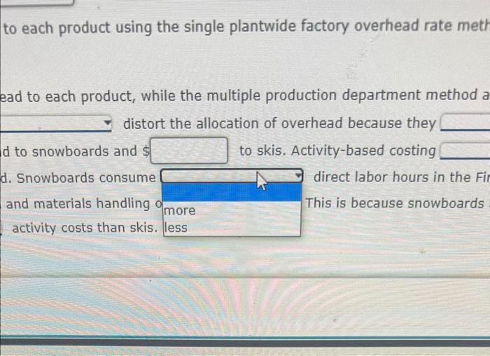 Solved Allocate overhead using a single plantwide rate, | Chegg.com