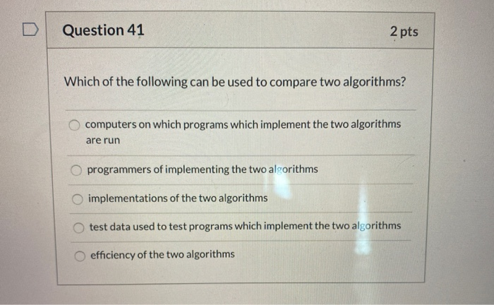 Solved Question 41 2 pts Which of the following can be used | Chegg.com Solved Question 41 2 pts Which of the following can be used | Chegg.com