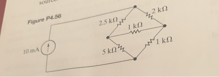 Solved Instead of the voltage source being 10mA, let v = | Chegg.com
