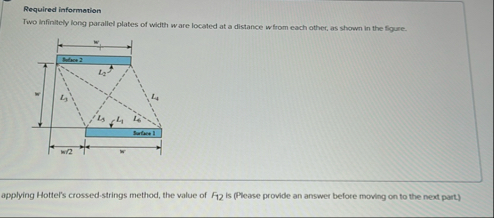 Solved Required informationTwo infinitely long parallef | Chegg.com
