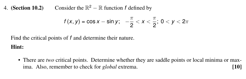 Solved (Section 10.2) ﻿Consider the R2-R ﻿function f | Chegg.com