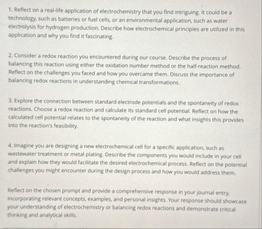 Solved Reflect on a real-life application of | Chegg.com