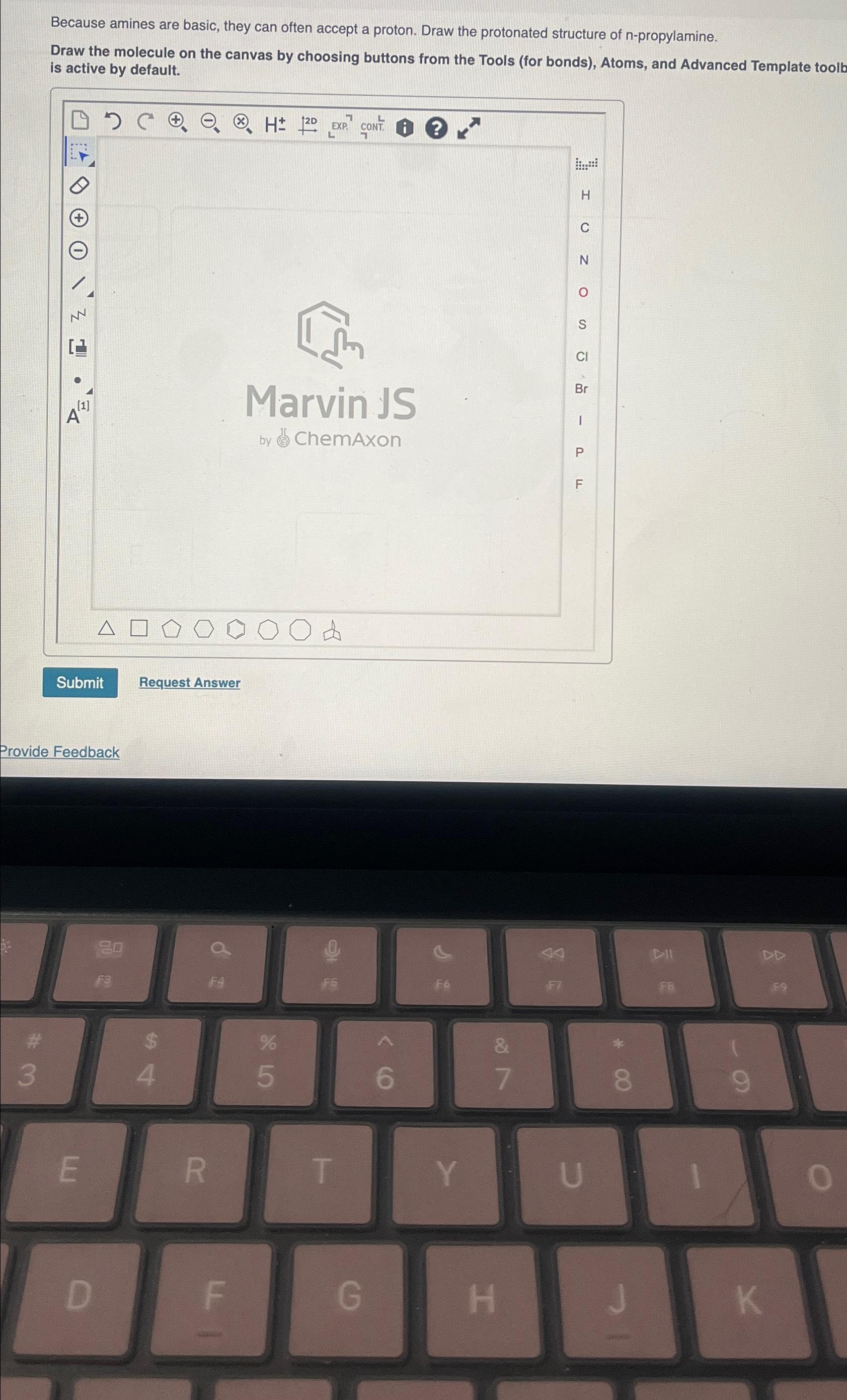 Because amines are basic, they can often accept a | Chegg.com
