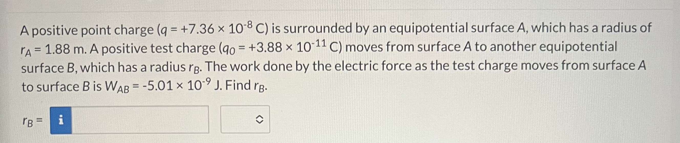 Solved A positive point charge ( {:q=+7.36×10-8C) ﻿is | Chegg.com