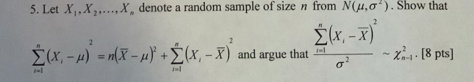 Solved Let x1,x2,dots,xn ﻿denote a random sample of size n | Chegg.com
