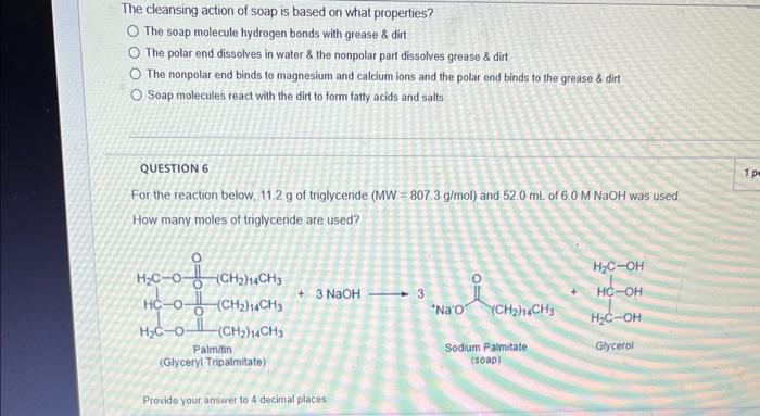 Solved Triglycerides contain what functional goup? Esters | Chegg.com