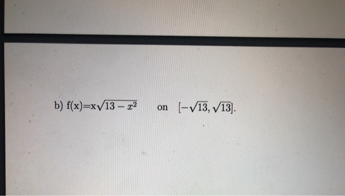Solved 1 Determine The Location And Value Of The Absolute
