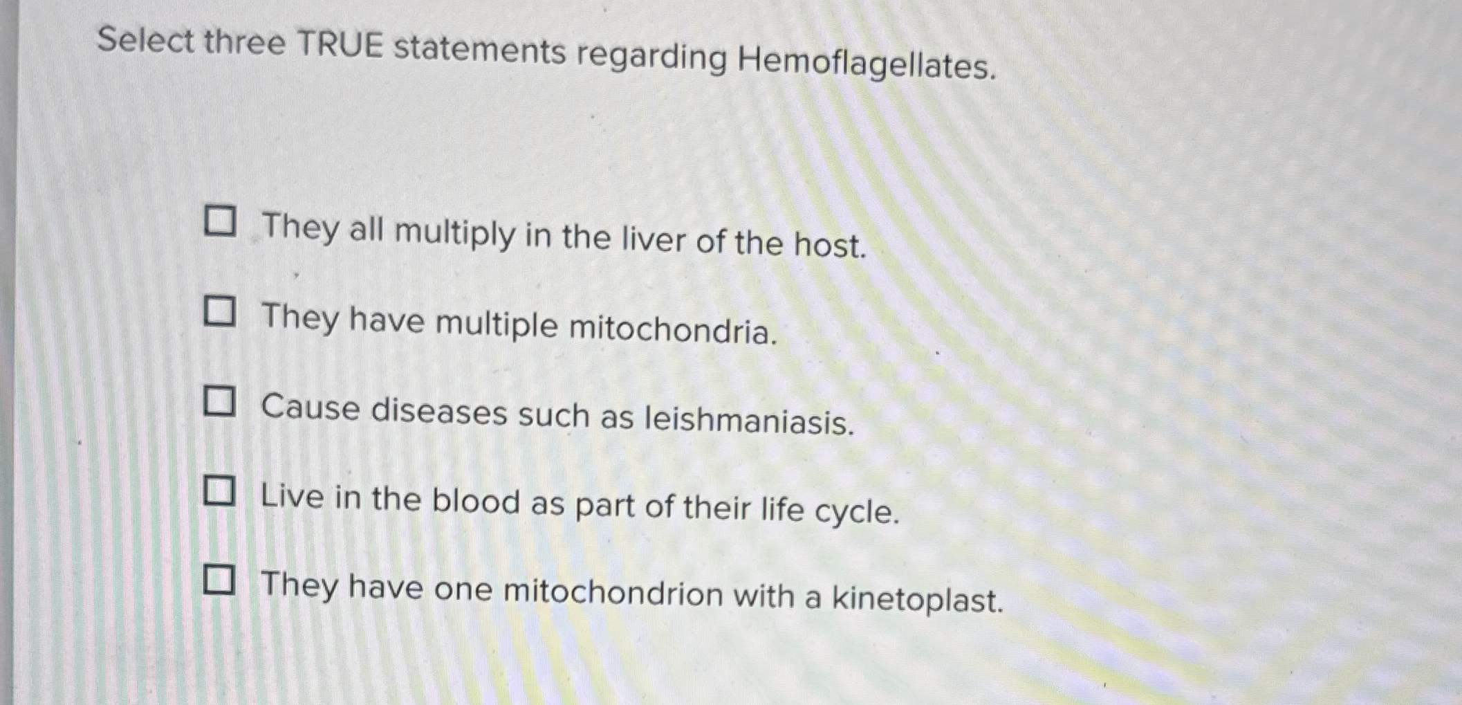 Solved Select three TRUE statements regarding | Chegg.com