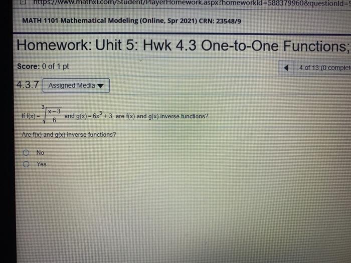 Solved teps://www.mathxi.com/Student/Player | Chegg.com