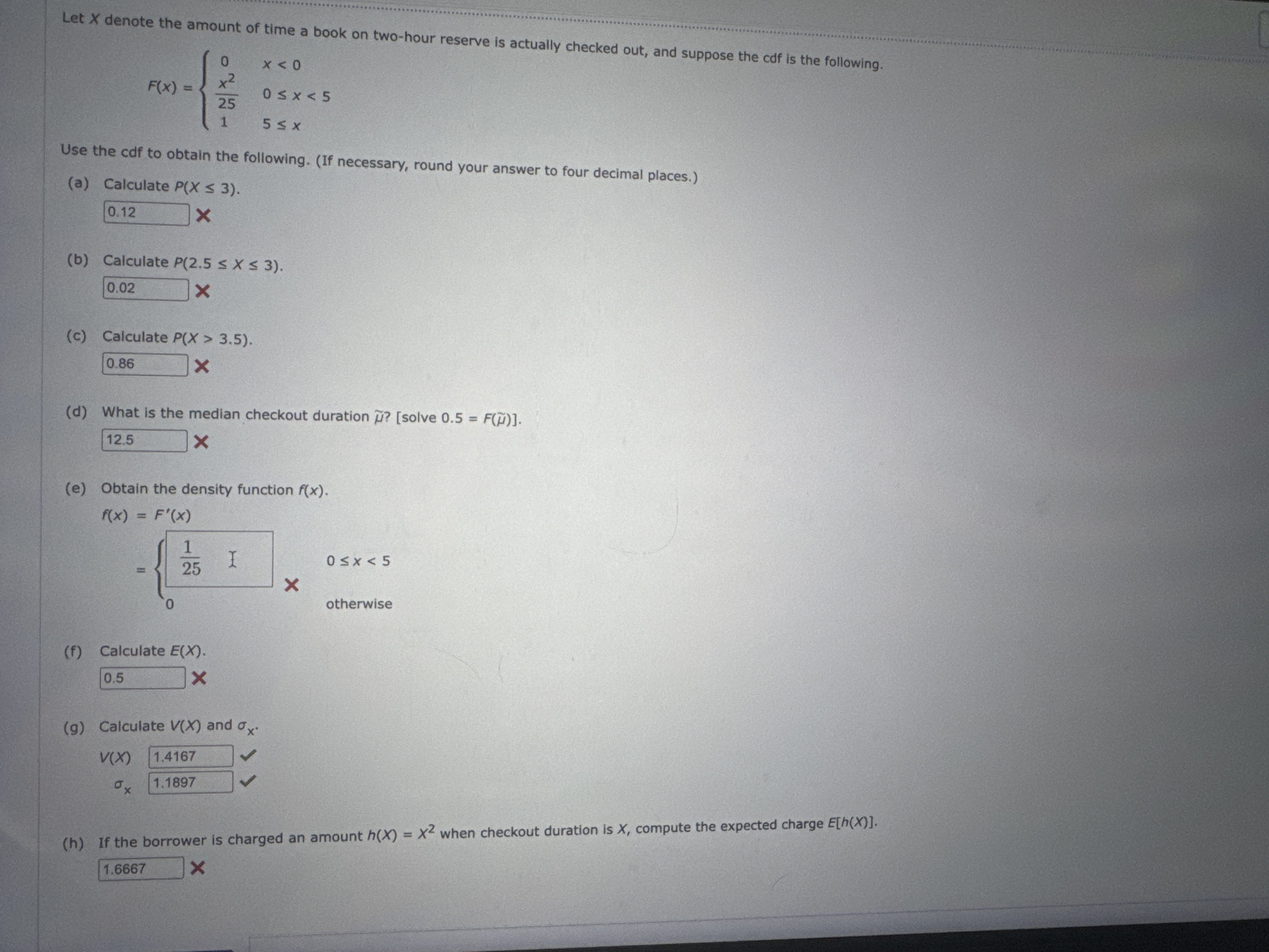 Solved Let x ﻿denote the amount of ﻿time a book on ﻿two-hour | Chegg.com