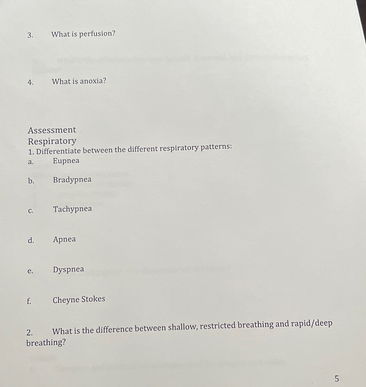Solved What is perfusion?What is | Chegg.com