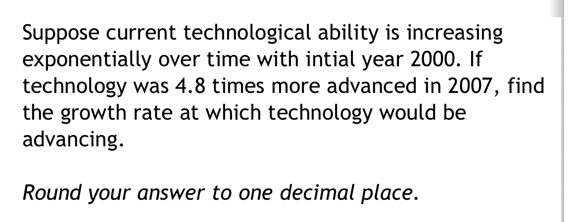 Solved Suppose current technological ability is increasing | Chegg.com