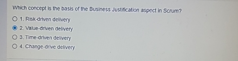Solved Which concept is the basis of the Business | Chegg.com