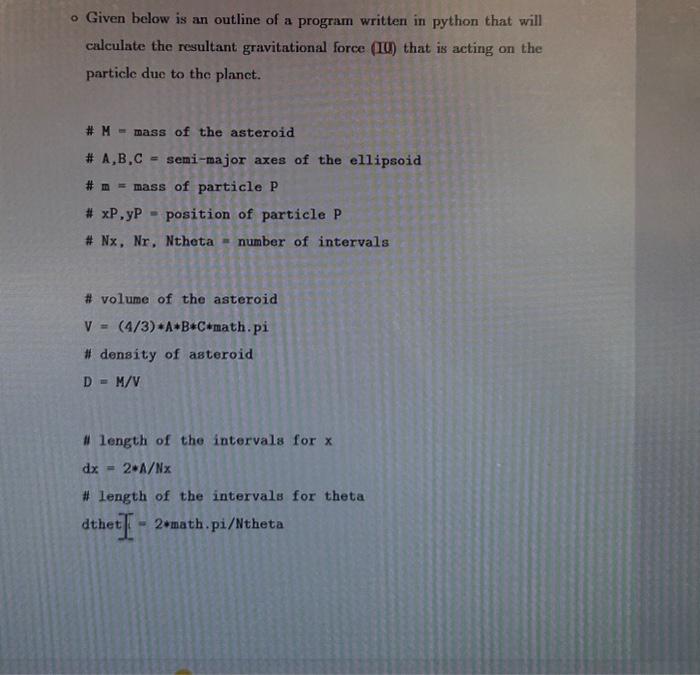 Solved Pls assist with a python code that will calculate the | Chegg.com