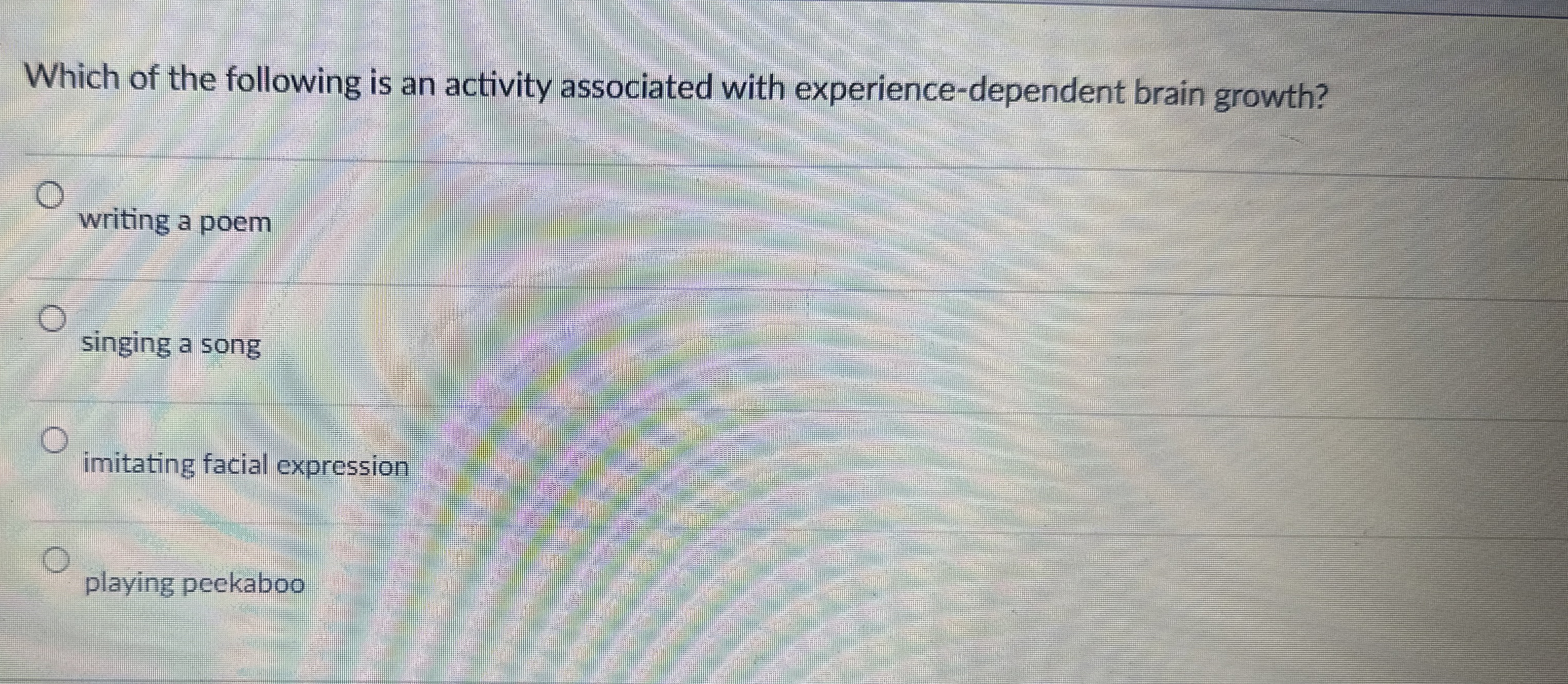 Solved Which of the following is an activity associated with | Chegg.com