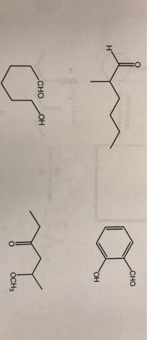 Solved CHO CHOOH O TY OCH3 | Chegg.com