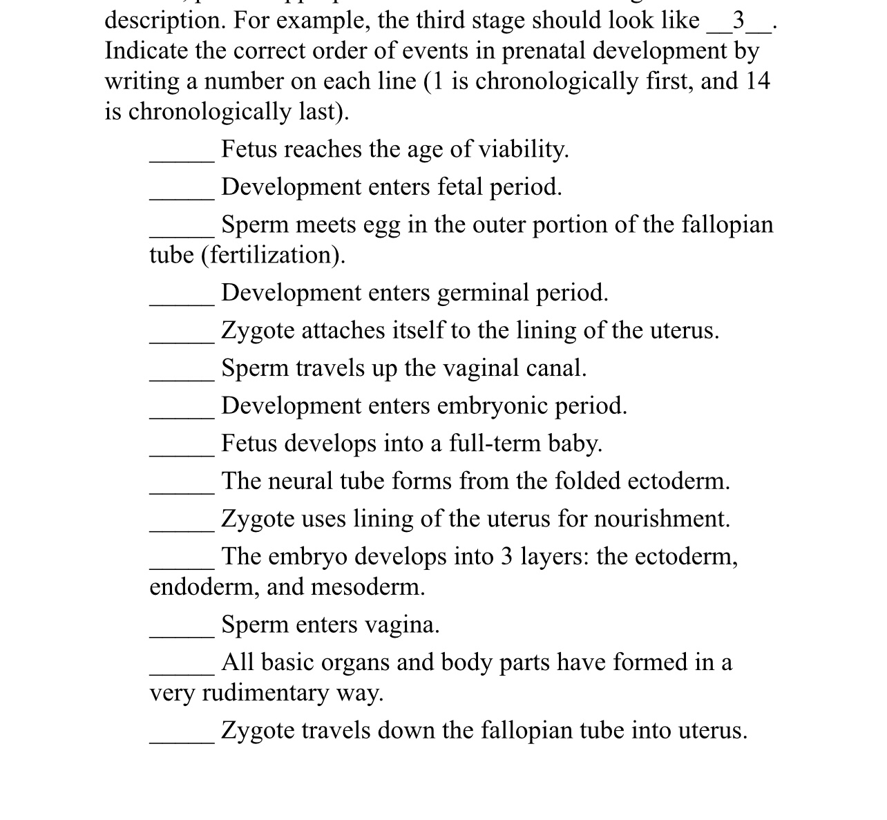 Solved description. For example, the third stage should look | Chegg.com