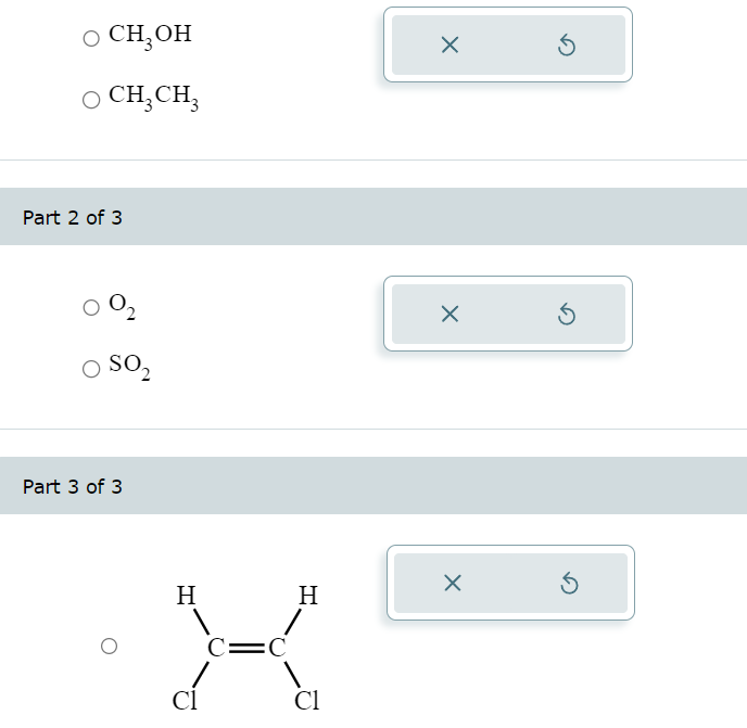 Solved In each of the following pairs indicate which | Chegg.com