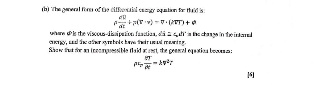 Solved (b) The general form of the differential energy | Chegg.com