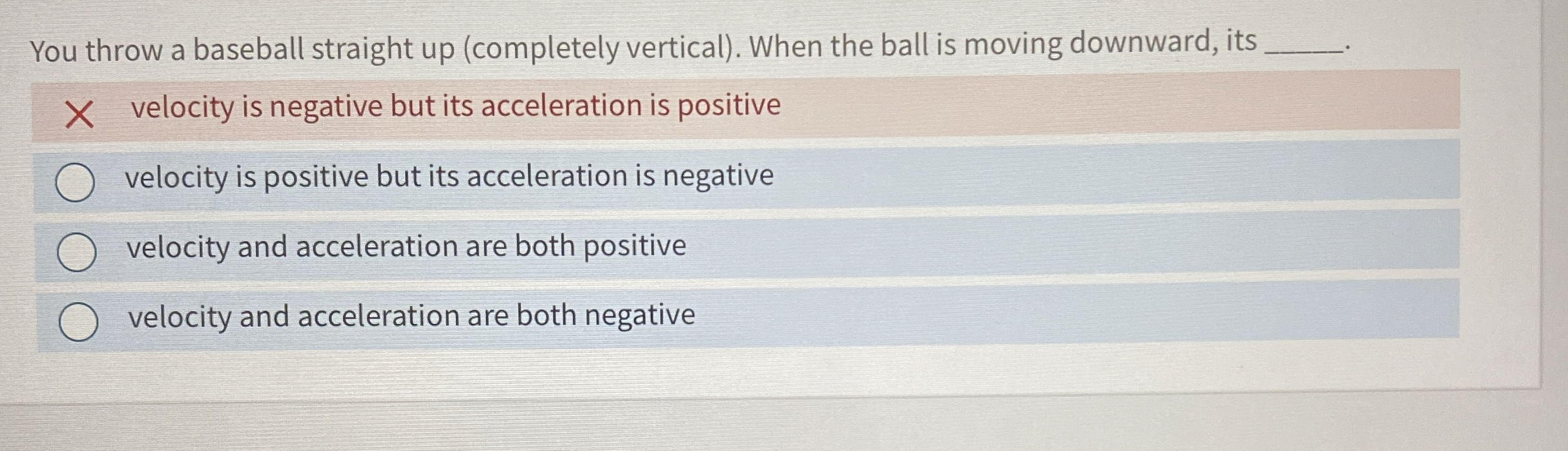 Solved You throw a baseball straight up (completely | Chegg.com