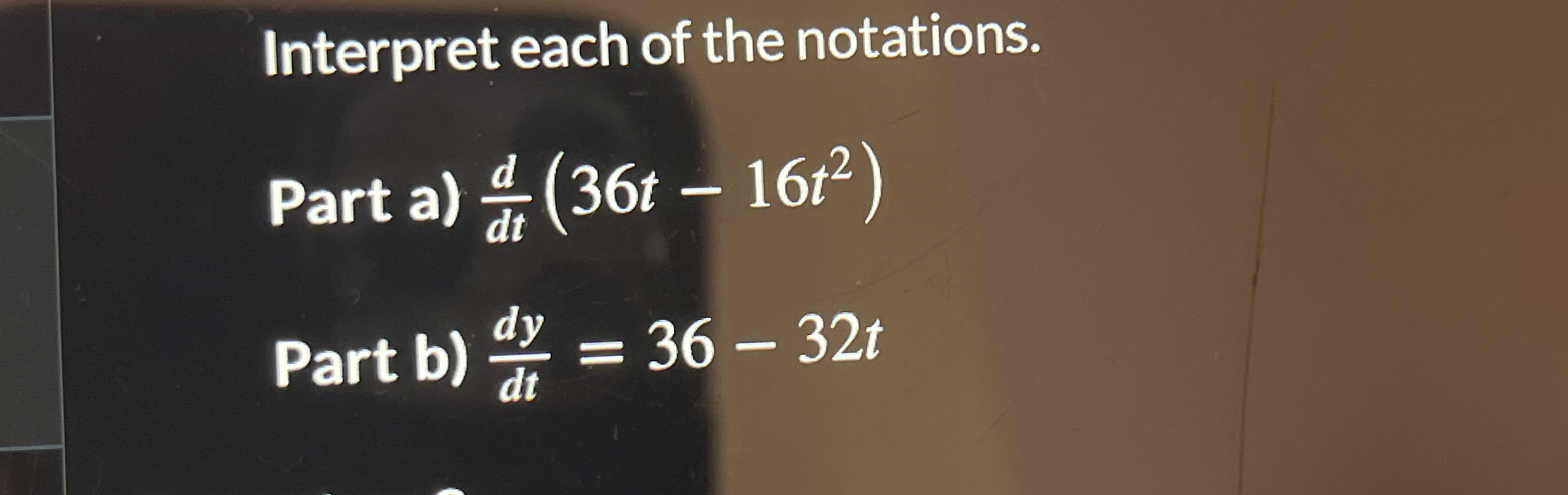 Solved Interpret each of the notations.Part | Chegg.com