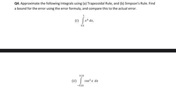 Solved Q1. (a) Use the forward-difference formulas and | Chegg.com